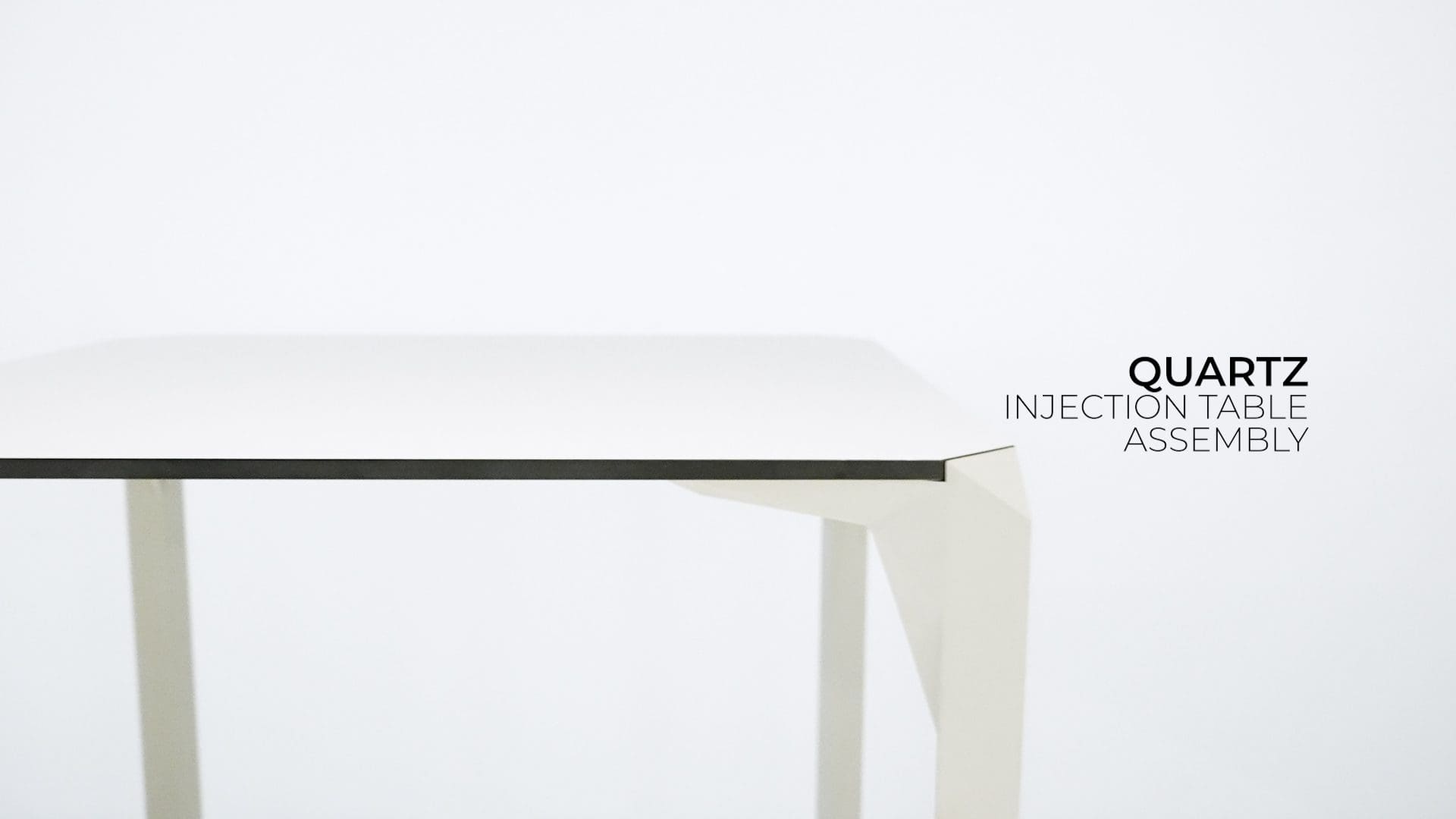 Instrucciones de montaje | Mesa Quartz - Vondom